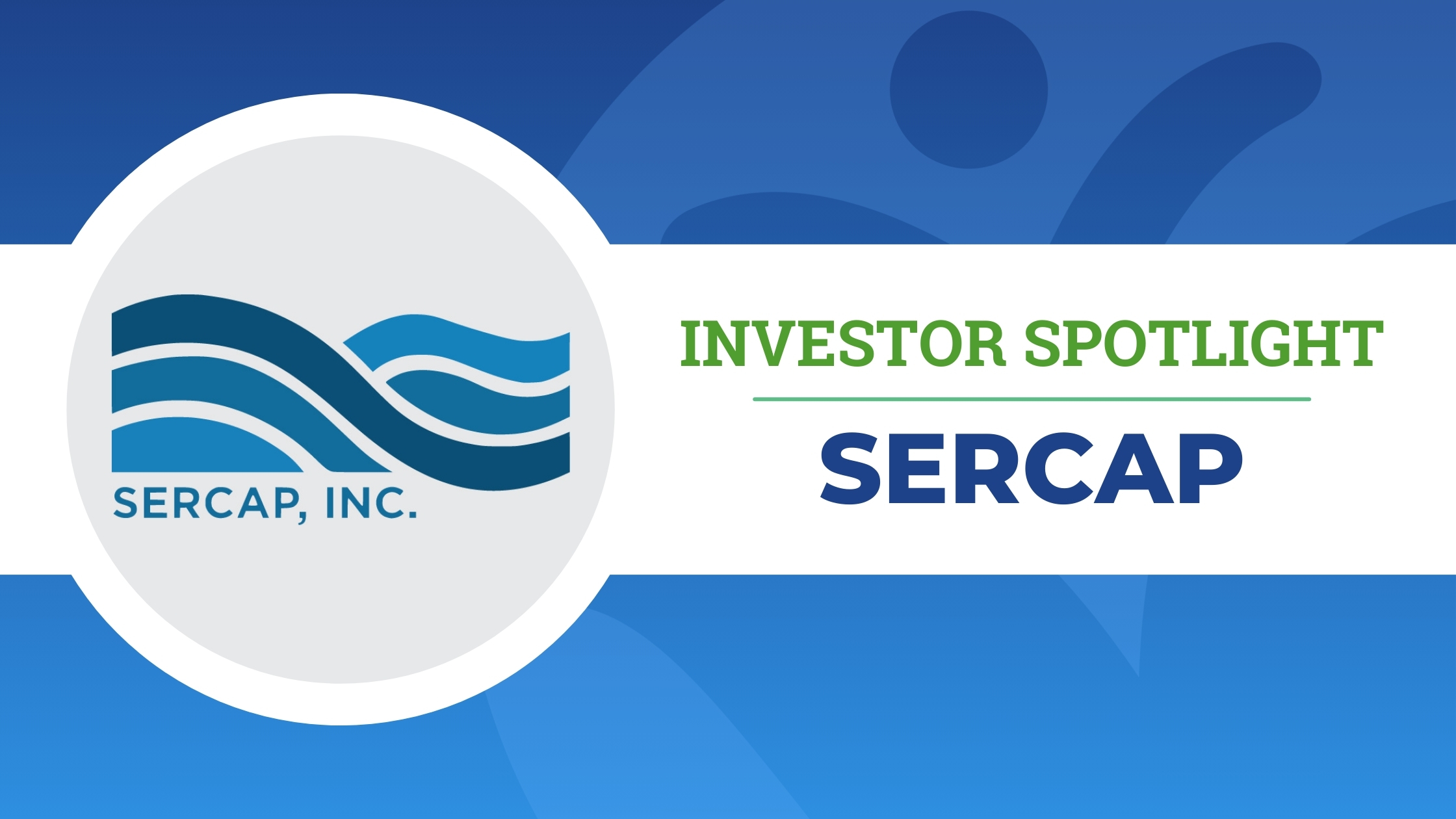 SERCAP: From TAP Pilot Program to Helping Provide Safe Water Across ...